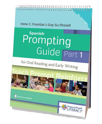 Fountas & Pinnell Spanish Prompting Guide, Part 1 for Oral Reading and ...