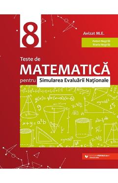 Evaluarea Nationala 2025. Matematica - Clasa 8 - Gabriel Popa, Adrian Zanoschi, Gheorghe Iurea ...