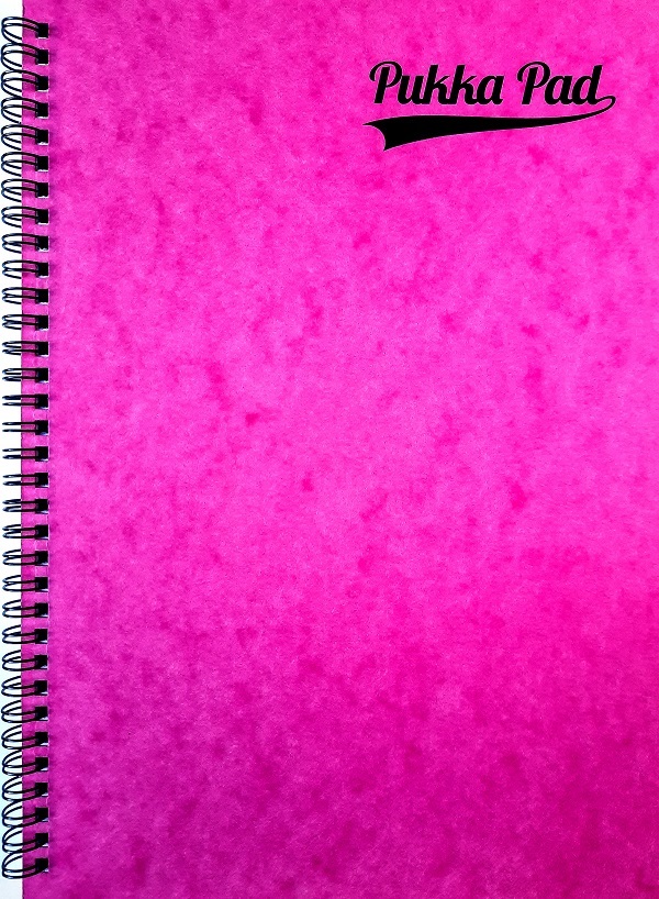 Caiet dictando cu spirala: Pukka Pad. Roz - 72684 - Libris