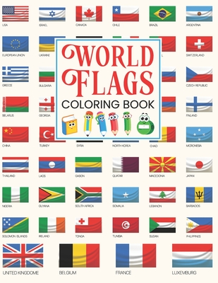 World Flags Coloring Book: World Flags The Coloring Book A great ...