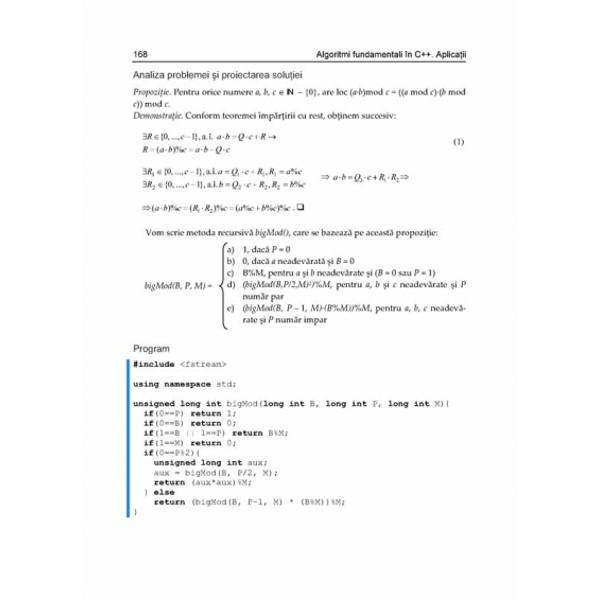 Algoritmi Fundamentali In C++ Aplicatii - Doina Logofatu - 9734600939 ...