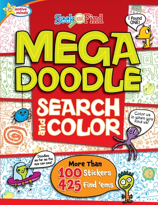 Mega Doodle Search and Color: Seek and Find Activity Book - Sequoia ...